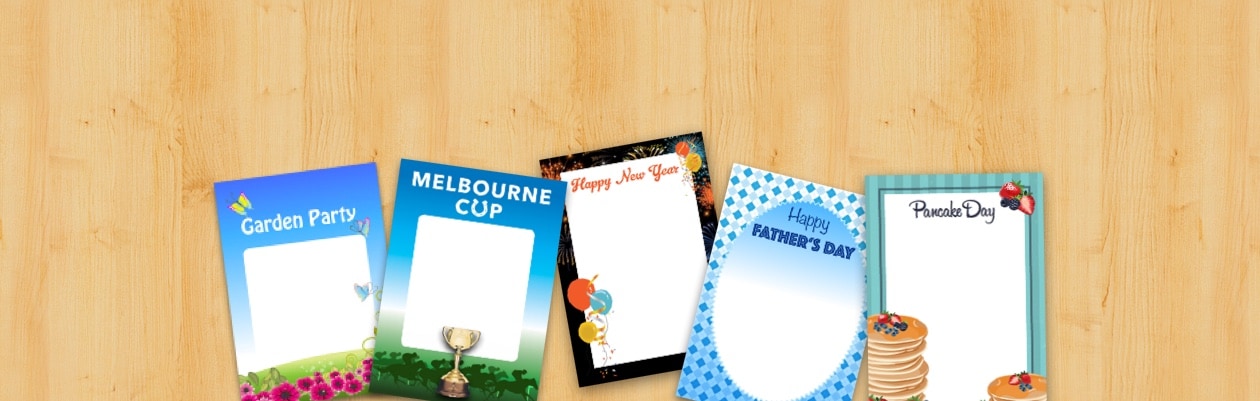 Food Menu Templates for Aged Care Events Year Long